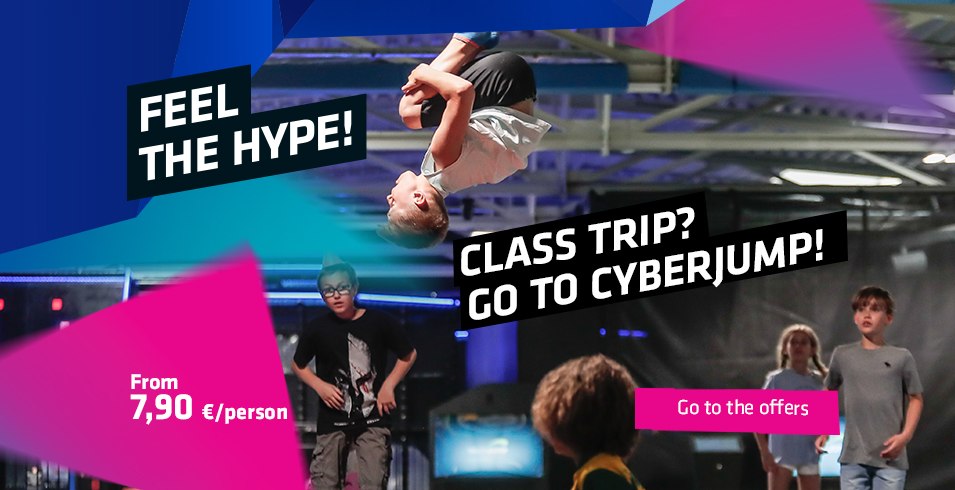 Cyberjump Bratislava - Trampolínový park Cyberjump v Bratislave